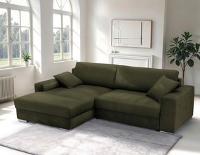 XXXLutz ROHOVÁ SEDAČKA, textil, olivově zelená MID.YOU - Sedací soupravy - 000694008103