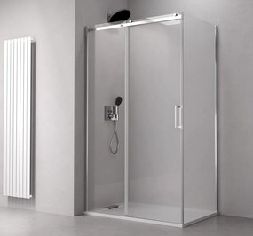 Polysan Sapho, THRON LINE ROUND obdélníkový sprchový kout 1200x700mm, kulaté pojezdy