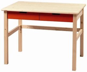 Gazel MARIO stůl zásuvkový - Native Barva: oranžová