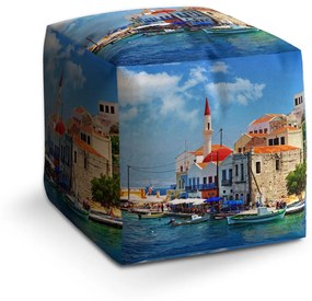 Sablio Taburet Cube Domky na pobřeží: 40x40x40 cm