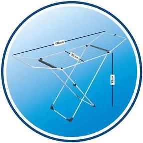 Vileda Universal sušák na prádlo 18m / sušící plocha 18m