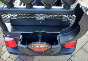 LEAN CARS Elektrické autíčko Jeep S2388 černé 4x45W