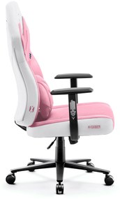 Herní židle Diablo X-Gamer 2.0 Normal Size: Marshmallow Pink, Růžová Diablochairs