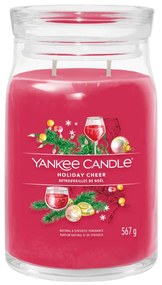 Yankee Candle Signature svíčka velká Holiday Cheer, 567g