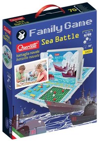 Quercetti Family Game Sea Battle – strategická hra Lodě (námořní bitva)