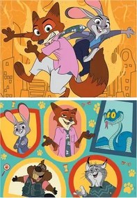 EDUCA Puzzle Zootropolis 2 / 2x48 dílků