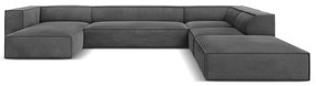Šedá rohová pohovka (pravý roh) Madame – Windsor &amp; Co Sofas