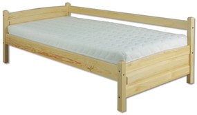 Drewmax Dřevěná postel 90x200 LK133 borovice