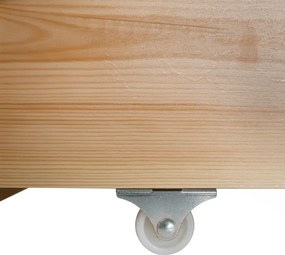 Montessori patrová postel 90x200, přírodní, VENITA TYP 2 Kondela 0000396844