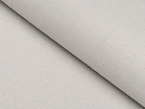 Biante Dekorační čtvercový ubrus Leona LN-162 Režný/stříbrný třpytivý 120x120 cm
