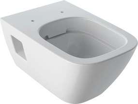 Geberit Závěsné WC Selnova Square, 33 × 35 × 54 cm, bez splachovacího kruhu
