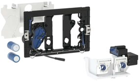 Geberit - Elektronické ovládání splachování WC, bateriové napájení, pro radiové tlačítko, 2-činné splachování 115.898.00.6