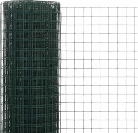 Pletivo ke kurníku ocel PVC vrstva 10 x 0,5 m zelené 143625