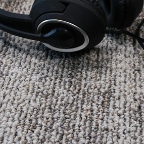 Spoltex, Metrážový koberec Ocean 83290 Beige, na míru, šíře 4m, béžová, filc, ložnice