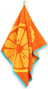Plážová osuška Orange