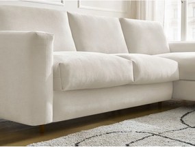 Béžová rohová pohovka Nouveau Cocoone – Bobochic Paris