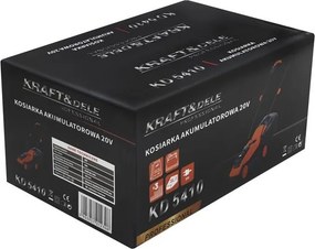 Kraft&Dele Akumulátorová sekačka 20V, 6Ah, 30L, KD5410 KD5410