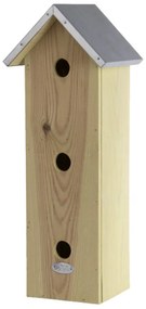 Dřevěná budka "trojbudka" 19,5x17x51cm