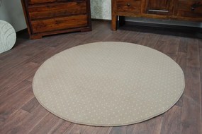Kulatý koberec AKTUA Breny béžový