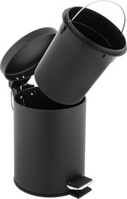 Odpadkový koš do koupelny BALI 3l - černý