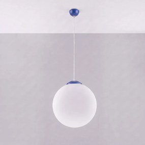 Sollux Lighting Závěsné svítidlo UGO 40 ultramarín