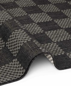 Ted Baker, Běhoun Ted Baker Haringey 106385 Black White, 80x200, černobílá, chodba / předsíň