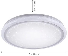 Leuchten Direkt 15220-16 - LED RGB Stmívatelné svítidlo LUISA LED/28W/230V + DO