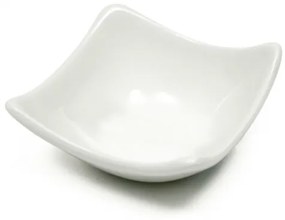 Talířek tvarovaný White Basic, 7 cm