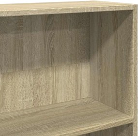 Knihovna dub sonoma 80 x 30 x 189 cm kompozitní dřevo 3314671