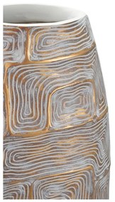 Váza z polyresinu ve zlaté barvě (výška 59,5 cm) Eclips – Mauro Ferretti