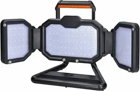 Solight WM-50W-RE LED reflektor / 50W / přenosný / nabíjecí / 5000lm