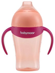 Babymoov Nekapající hrníček s úchyty 180 ml Peach