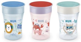 NUK hrnek Magic Cup s víčkem 230ml