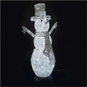 EMOS LED vánoční sněhulák ratanový 82cm DCFC33