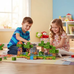 Magnetická stavebnice 142 ks DINO WORLD vícebarevná