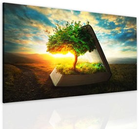 Obraz fantasy kniha Velikost (šířka x výška): 150x80 cm