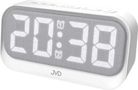 JVD Digitální budík do sítě s LED podsvícením a nočním světlem JVD SB3225