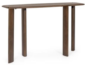 Homemotion Konzolový stolek STERLING hnědý 130X40 cm 0747476