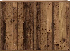 Servírovací skříň 2 ks Staré dřevo 60 x 31 x 84 cm 3334302