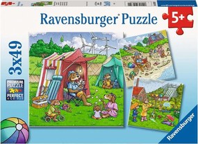 Ravensburger puzzle obnovitelná energie 3x49 dílků
