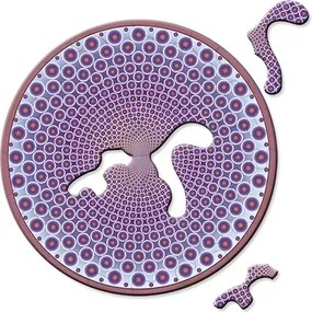 CURIOSI Kulaté puzzle Picoli: Body / 33 dílků / průměr 9 cm