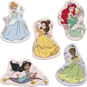 EDUCA Baby puzzle Princezny 5v1 (3-5 dílků) / 24 x 16 cm