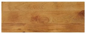 Stolní deska 140 x 20 x 2,5 cm obdélníková mangovníkové dřevo