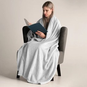 Deka z mikrovlákna DecoKing Toby bílá
