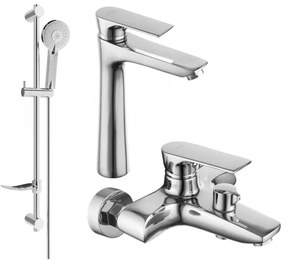 Mexen Axel DF40 sada vanových baterií, chrom - 73813DF40-00