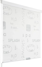 vidaXL Sprchová roleta 100 x 240 cm Splash [142872]