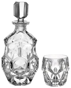 Bohemia Crystal Whisky set Lunar (1 karafa + 6 sklenic)