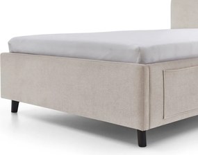 Béžová dětská postel s úložným prostorem s roštem 140x200 cm Cosy – Meise Möbel