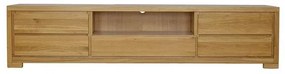 Drewmax RV352 dřevěný televizní stolek masiv dub