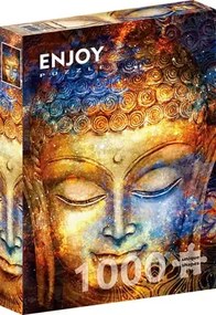 ENJOY Puzzle Usměvavý Buddha / 1000 dílků / od 14 let